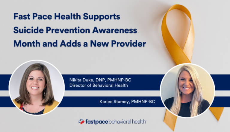 Fast Pace Health Supports Suicide Prevention Awareness Month and Adds a ...